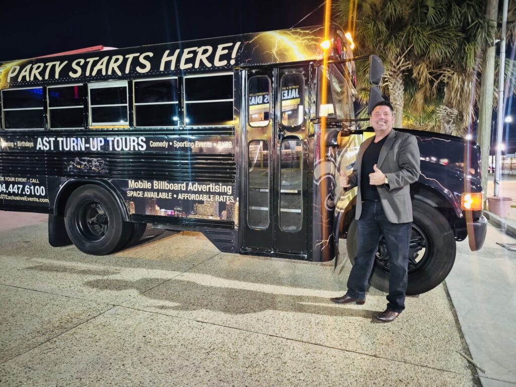 Tour Party Bus - AST Exclusive Events